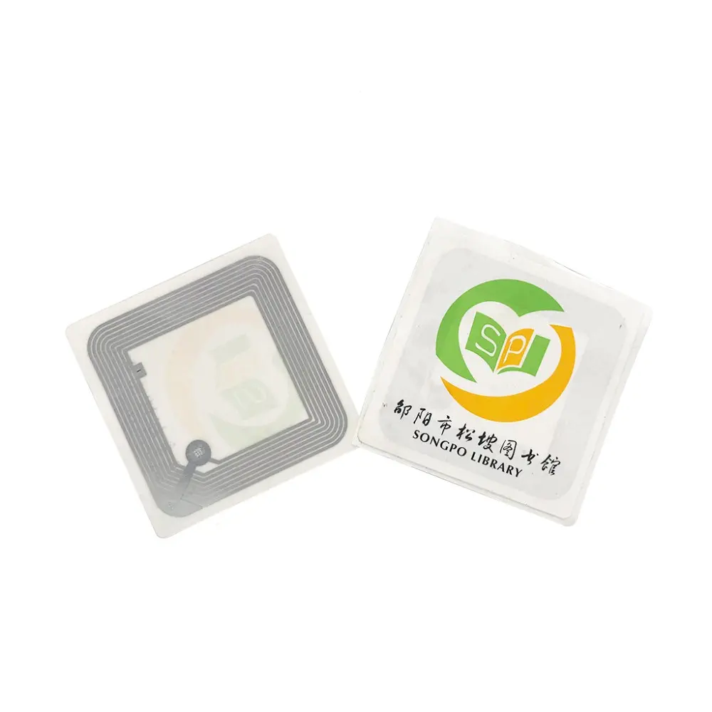 Wholesale HF 13.56mhz RFID book tag sticker ISO15693 rfid label rfid ...