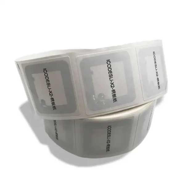 RFID HF Library Book Sticker/Tag/Label with Adhesive Back for Library ...