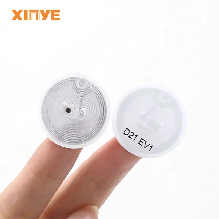 Mifare Desfire Ev1 2k RFID label sticker tags 1356mhz HF RFID tag suppplier – RFID smart cards ...